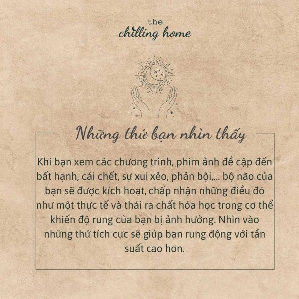 7 điều ảnh hưởng đến tần số rung động của bạn