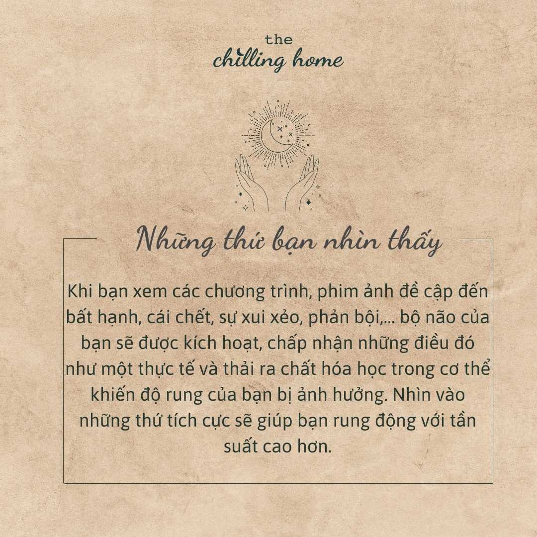 7 điều ảnh hưởng đến tần số rung động của bạn