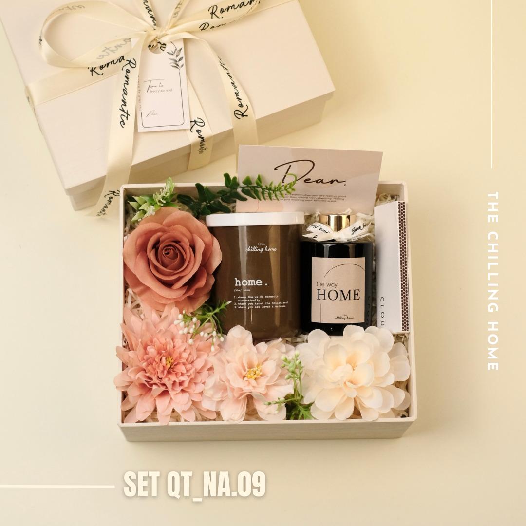 Set Quà Nến Thơm Cao Cấp Home & Tinh Dầu Khuếch Tán The Way Home # ...